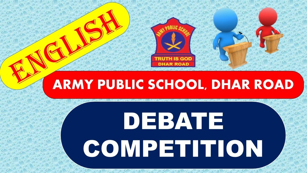 INTER APS ENGLISH DEBATE COMPETITION 2021 - YouTube