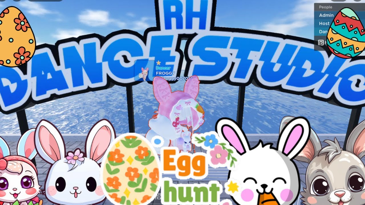 Rh Dance Studio Egg Hunt locations of all eggs 2024 - YouTube