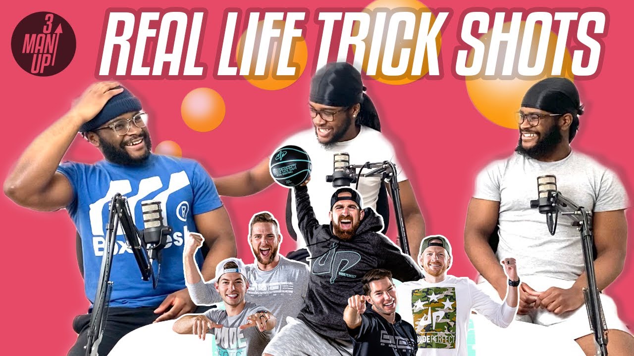 Real Life Trick Shots | Dude Perfect Reaction! - YouTube