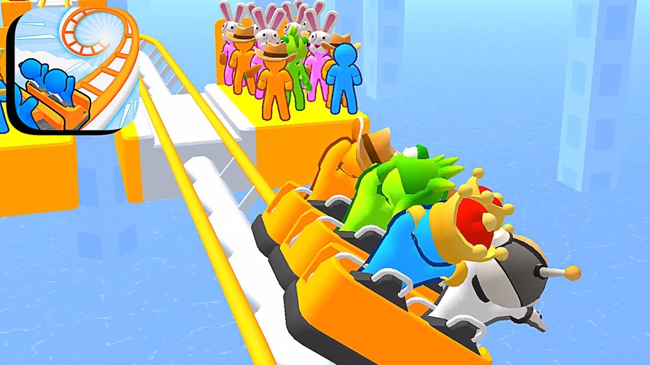 Runner Coaster - All Levels Gameplay Android,ios (Levels 69-75) - YouTube