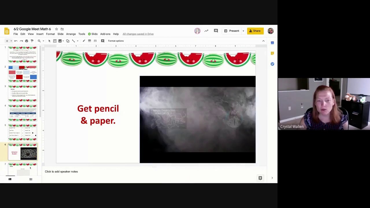 Math 6: Google Meet 6/2 - YouTube