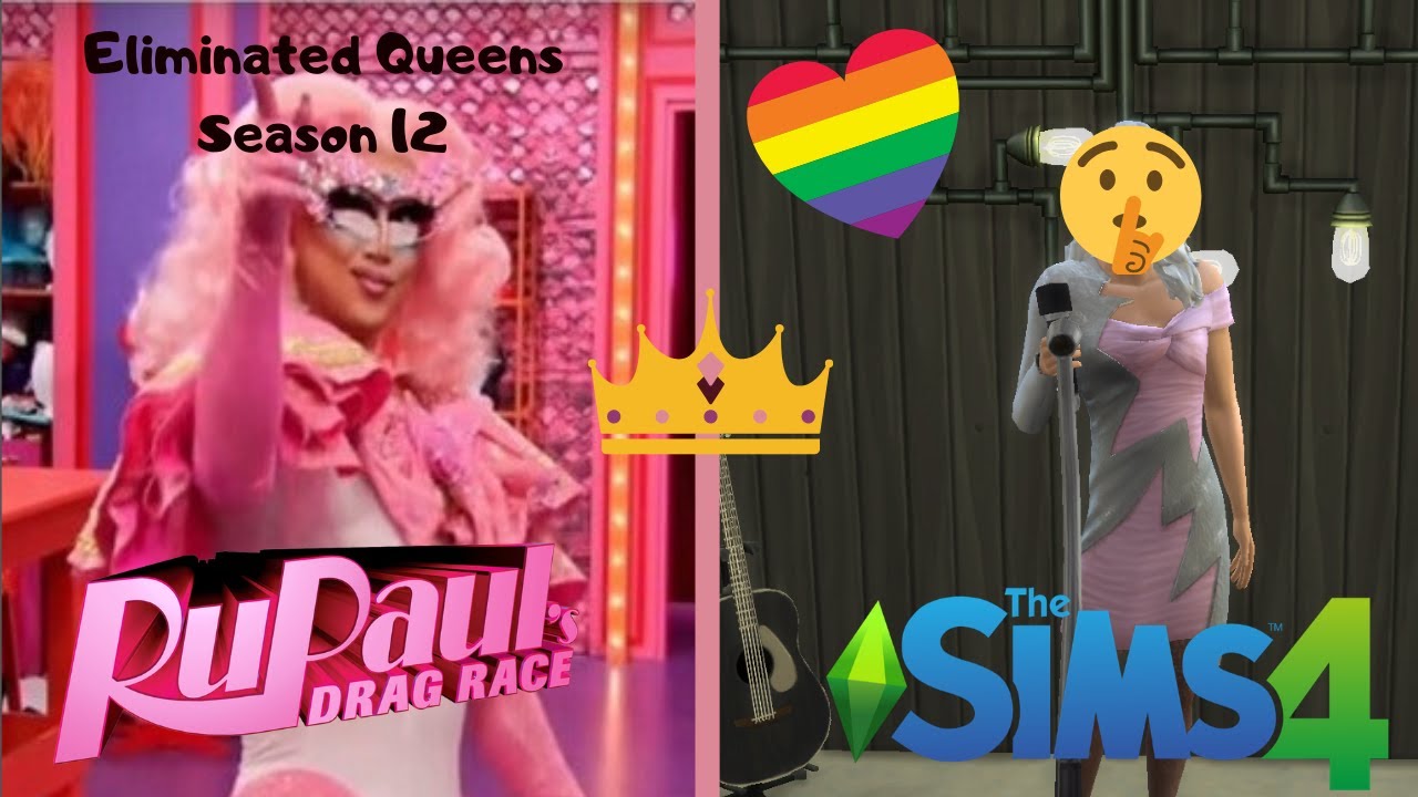 Making Eliminated RPDR Queens in The Sims 4 | 2nd Elimination | Rock M ...
