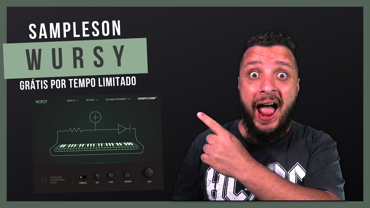 🚨Sampleson Wursy GRÁTIS POR TEMPO LIMITADO - YouTube