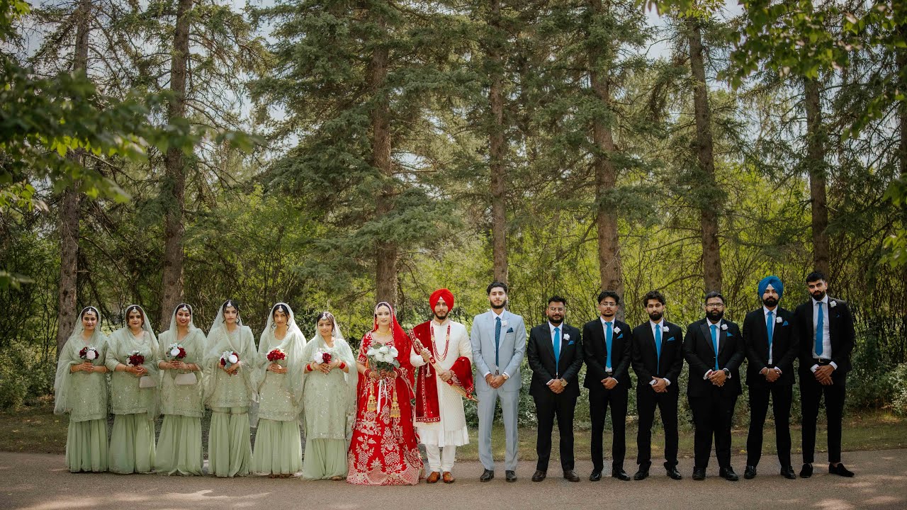 SIMRAN & INDRAJ'S NEXT DAY EDIT I CALGARY I ONE LYF WEDDING STUDIOS ...