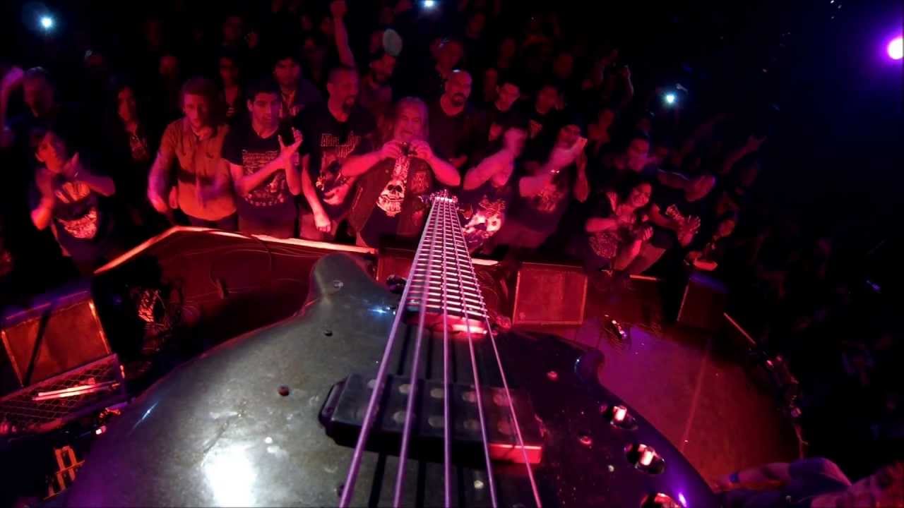 Nothing More - Bass Solo (bass-stand mounted GoPro) - YouTube