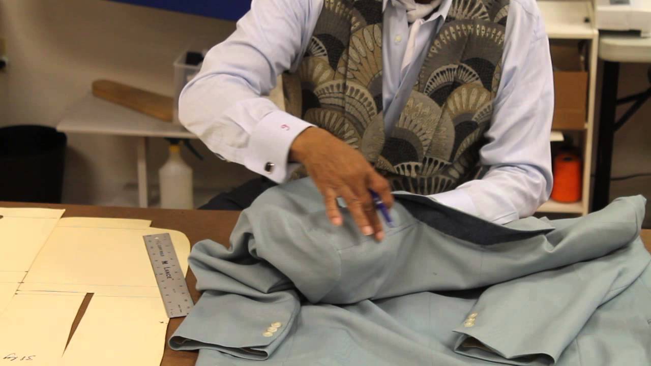 Master Tailoring Tip: Lowering the Back Collar to Get Rid of Excess ...
