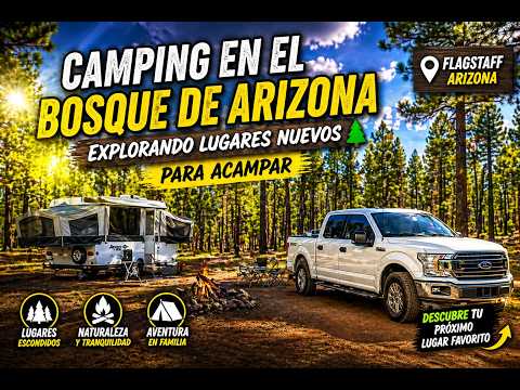 Explorando en Arizona Lugares Nuevos para Acampar en el Bosque - YouTube