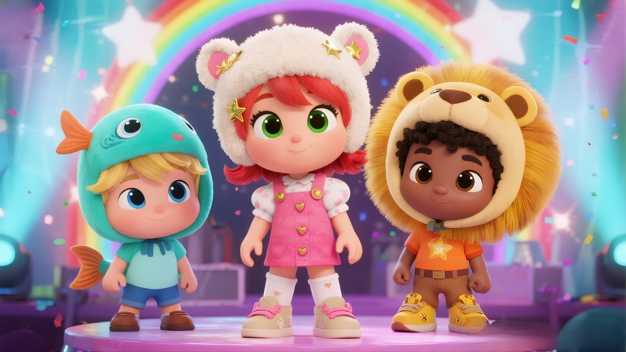 SHINE JESUS! DING DING DING 🌈 Christian Kids Song – Little Fountain ...