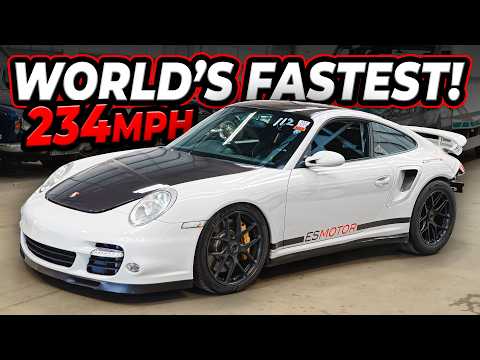 FASTEST Porsche on the PLANET | UK Street Pulls with ES Motor