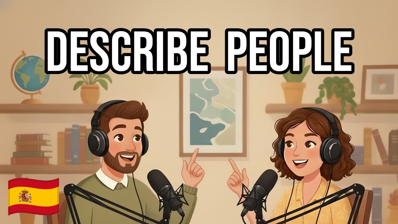 Cómo Describir a las Personas | Podcast Español Día a día 🎧🇪🇸 ...