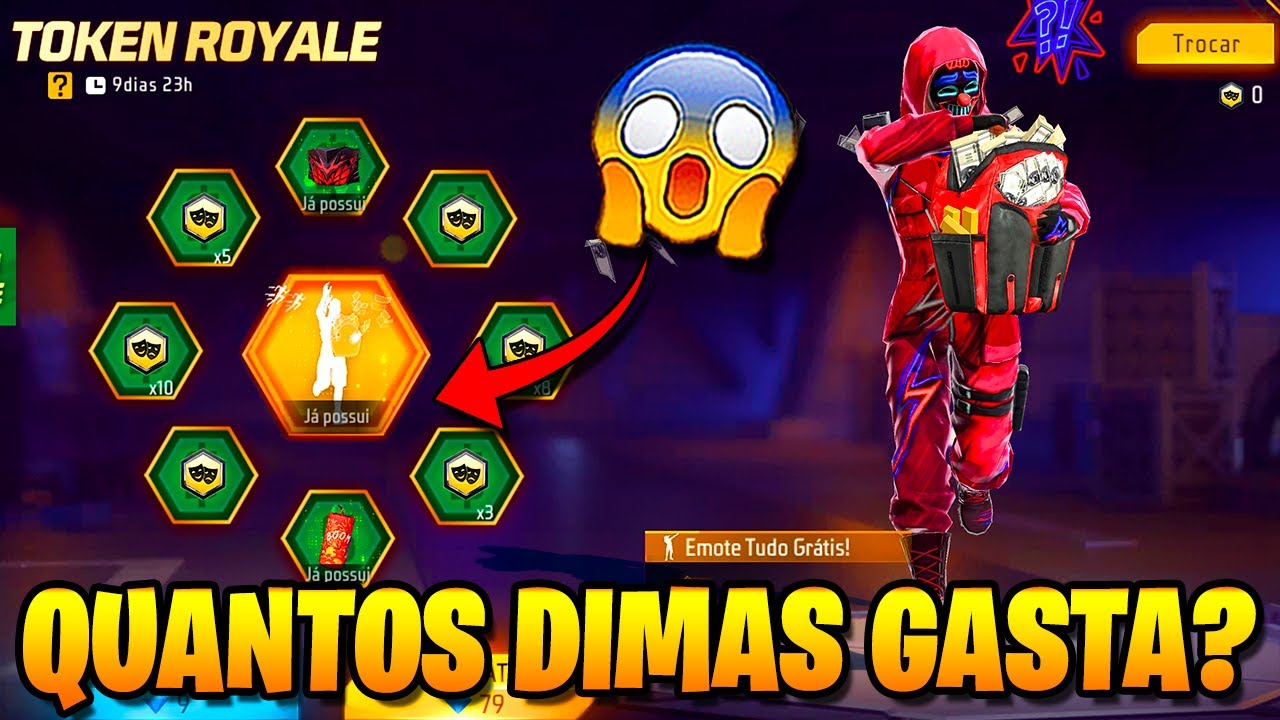 ELE TA VOLTANDO! TESTANTO O EVENTO DO TOP CRIMINAL! NOVO TOKEN ROYALE ...