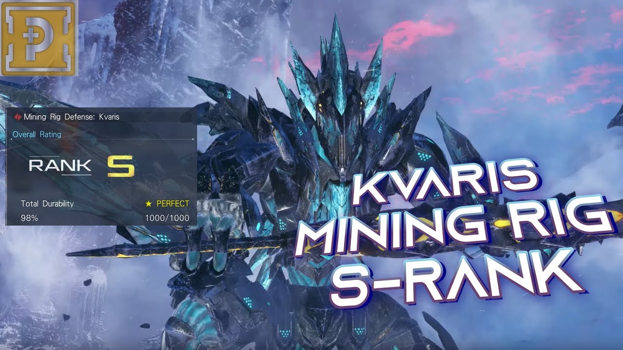 【PSO2NGS】Te/Fi Mining Rig Defense: Kvaris S-Rank (98%) | Blind Run ...