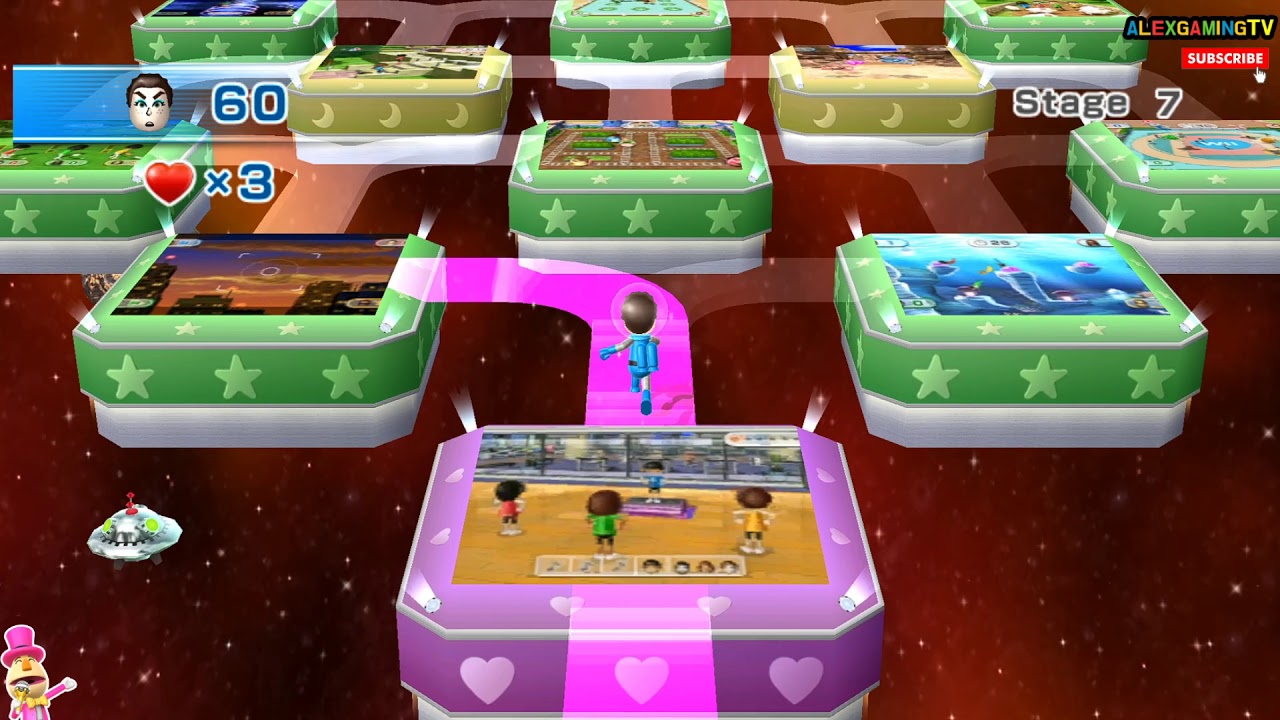 Wii Party -All Mini Games Solo, 챌린지로드 (Eng Sub) Player Harry - YouTube