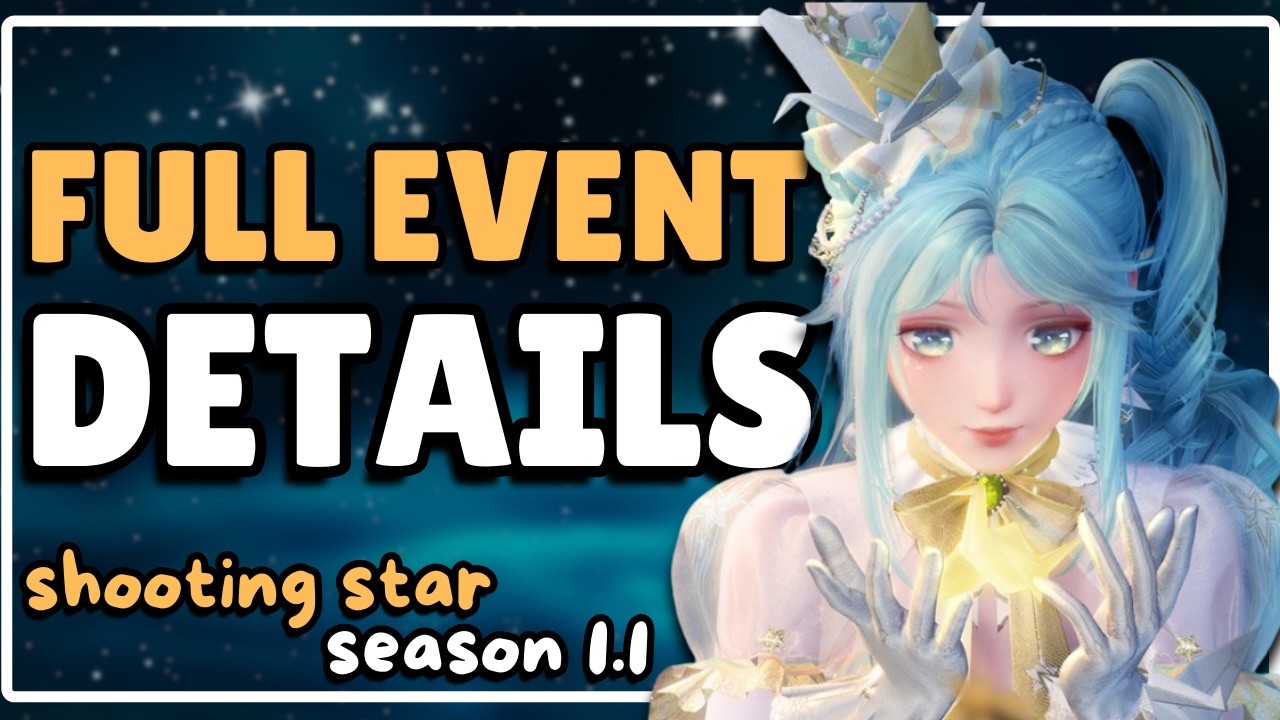 FULL DETAILS for Shooting Star Season in Infinity Nikki | New Banner ...