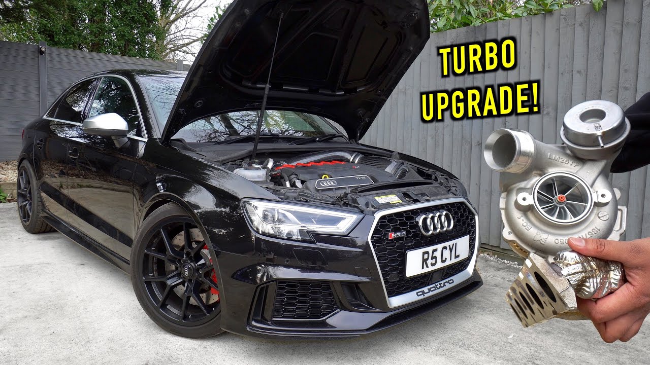 My AUDI RS3 goes STAGE 3! (Hybrid Turbo) - YouTube