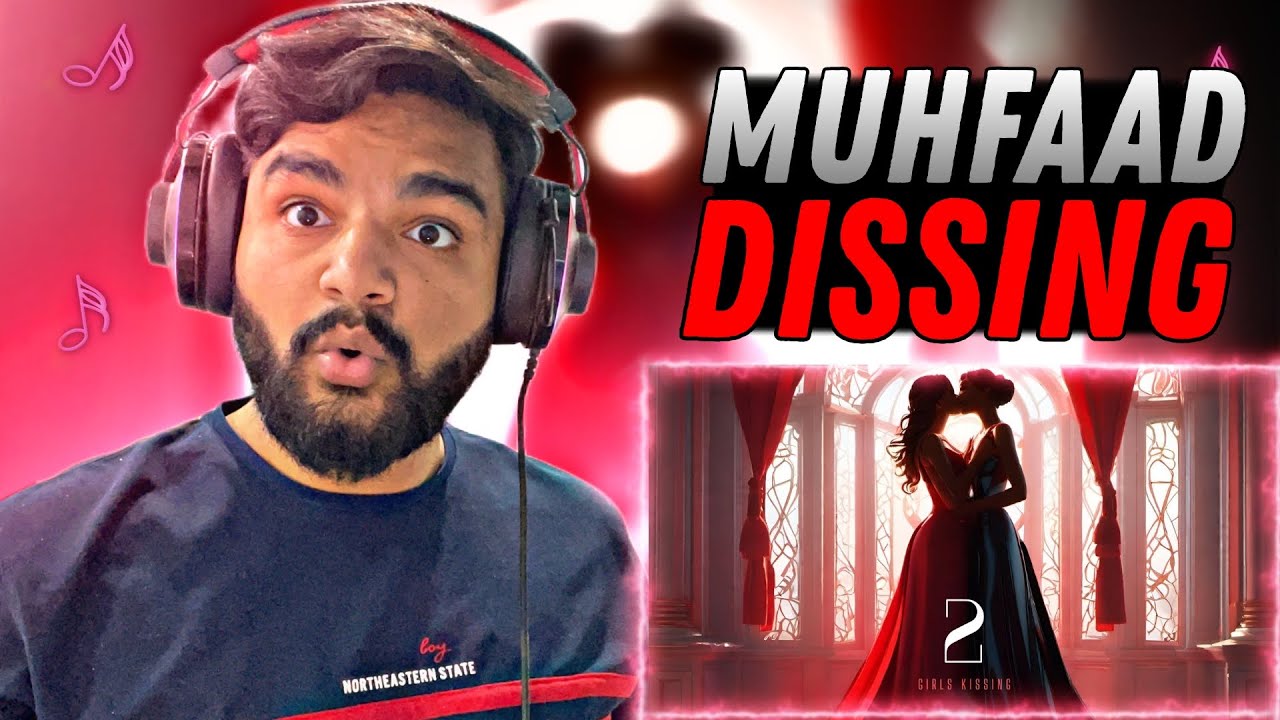2 GIRLS KISSIN | MUHFAAD | Reaction by Its Draxxx - YouTube