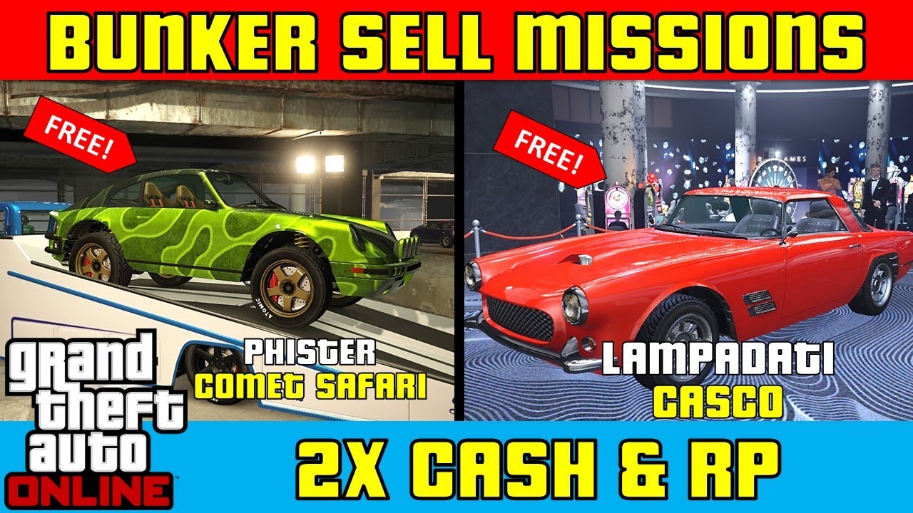 🔴1.5X CASH & RP ON BUNKER SELL MISSIONS🔴 2x Cash & RP On Bunker Series ...