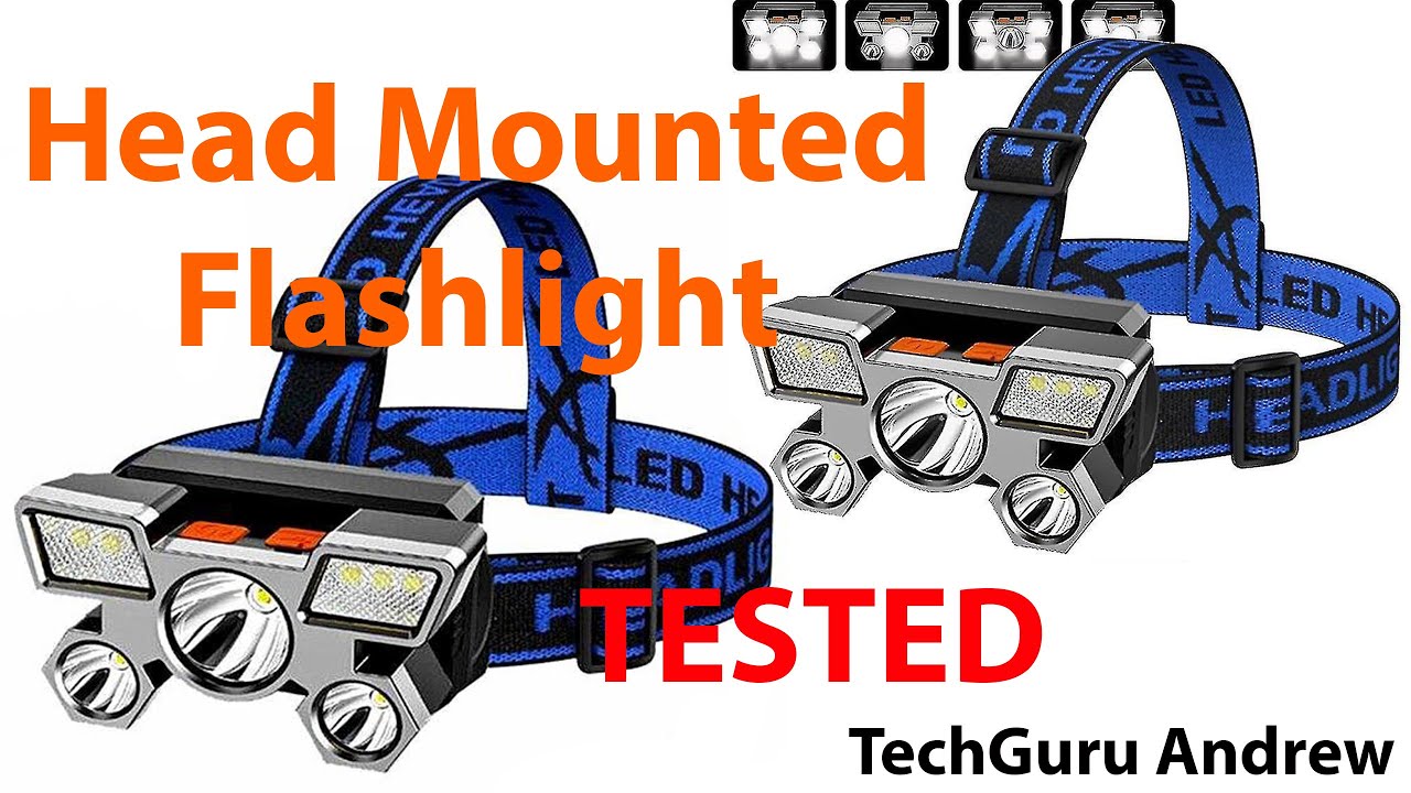 Head Mounted Flashlight - YouTube