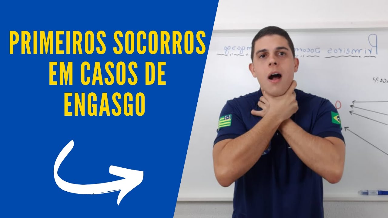 PRIMEIROS SOCORROS EM CASOS DE ENGASGO (ADULTO, CRIANÇA, BEBÊ e GRÁVIDA ...