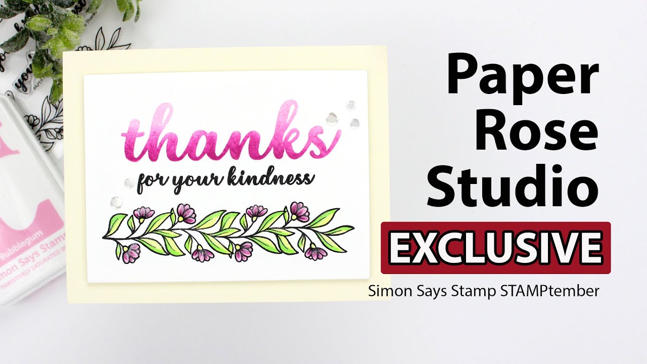 Paper Rose Studio EXCLUSIVE: STAMPtember 2022 - YouTube