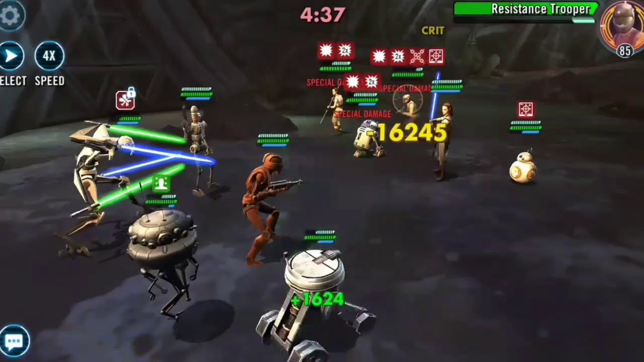 General Grievous Temporary Buff in Territory War - YouTube
