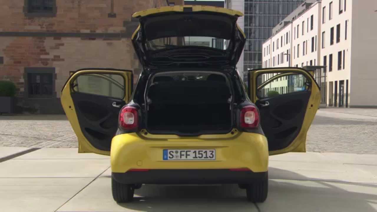 Smart Forfour Prime - Black to Yellow Black - Design Trailer ...