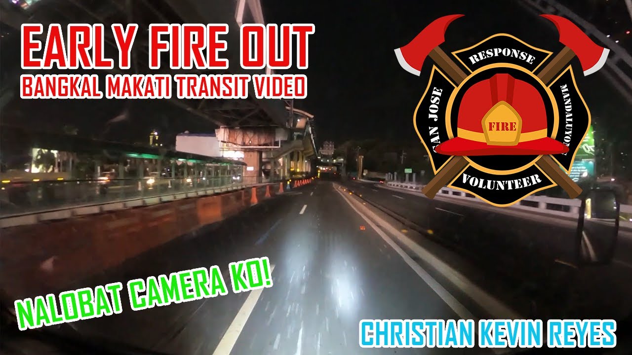 EARLY FIRE OUT BANGKAL MAKATI JULY 2, 2020 | RFV | Response Fire ...