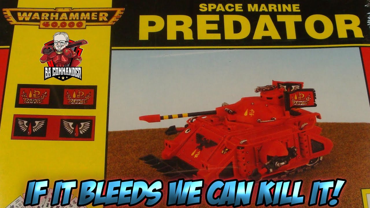 The Predator Destructor ROCKS! (Blood Angels) - YouTube