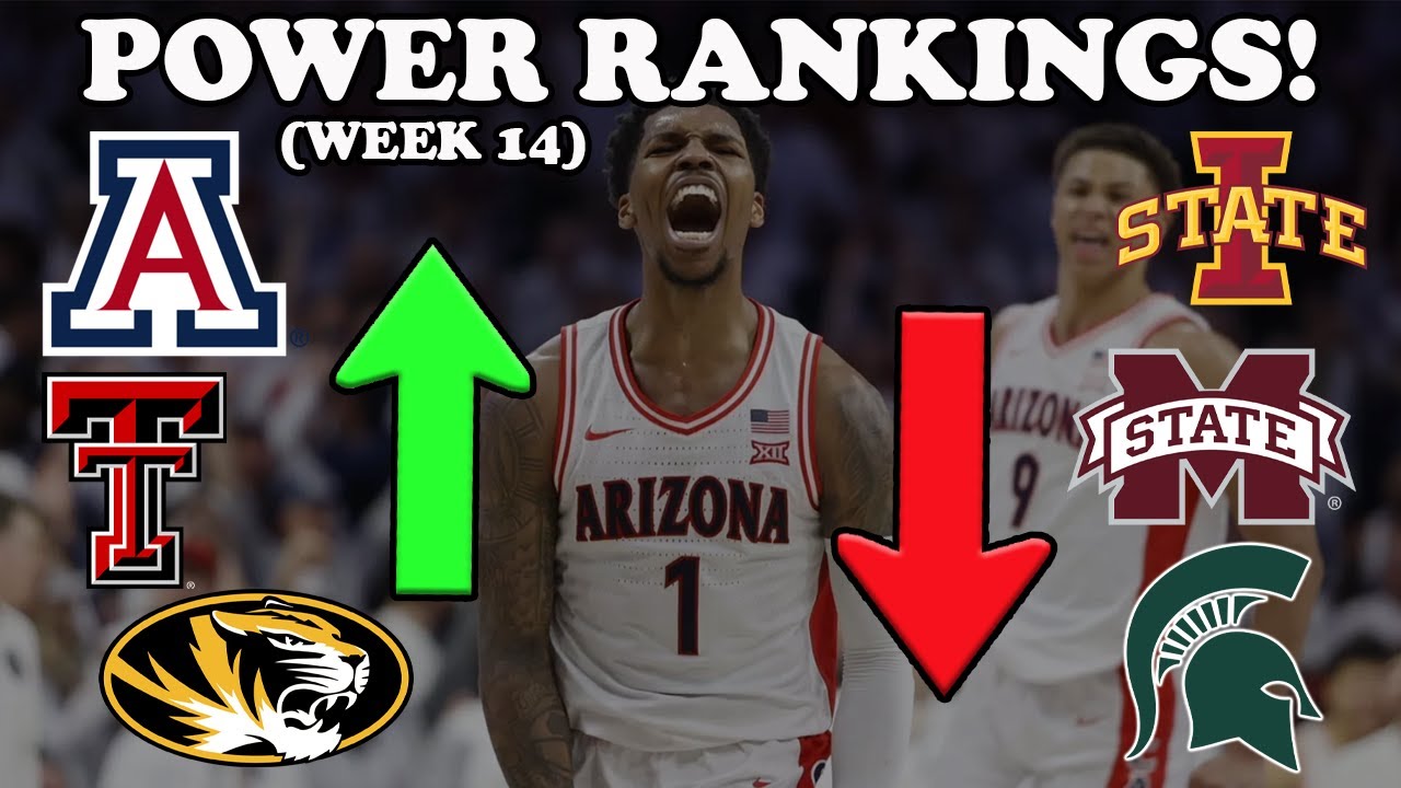College Basketball “WEEK 14” Power 35 Rankings! - YouTube