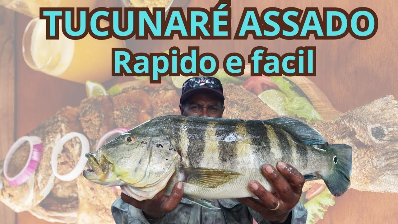 Tucunare assado fácil e rápido - YouTube