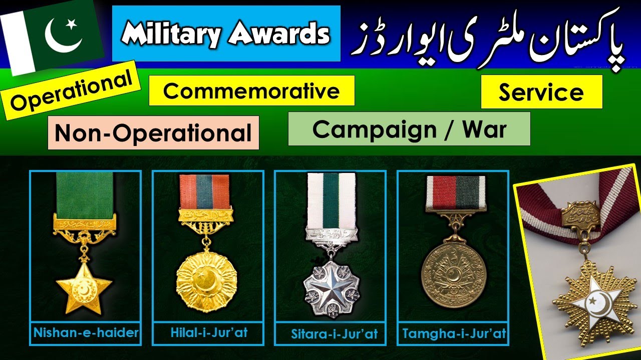 Awards And Decorations Of The Pakistan Armed Forces - YouTube