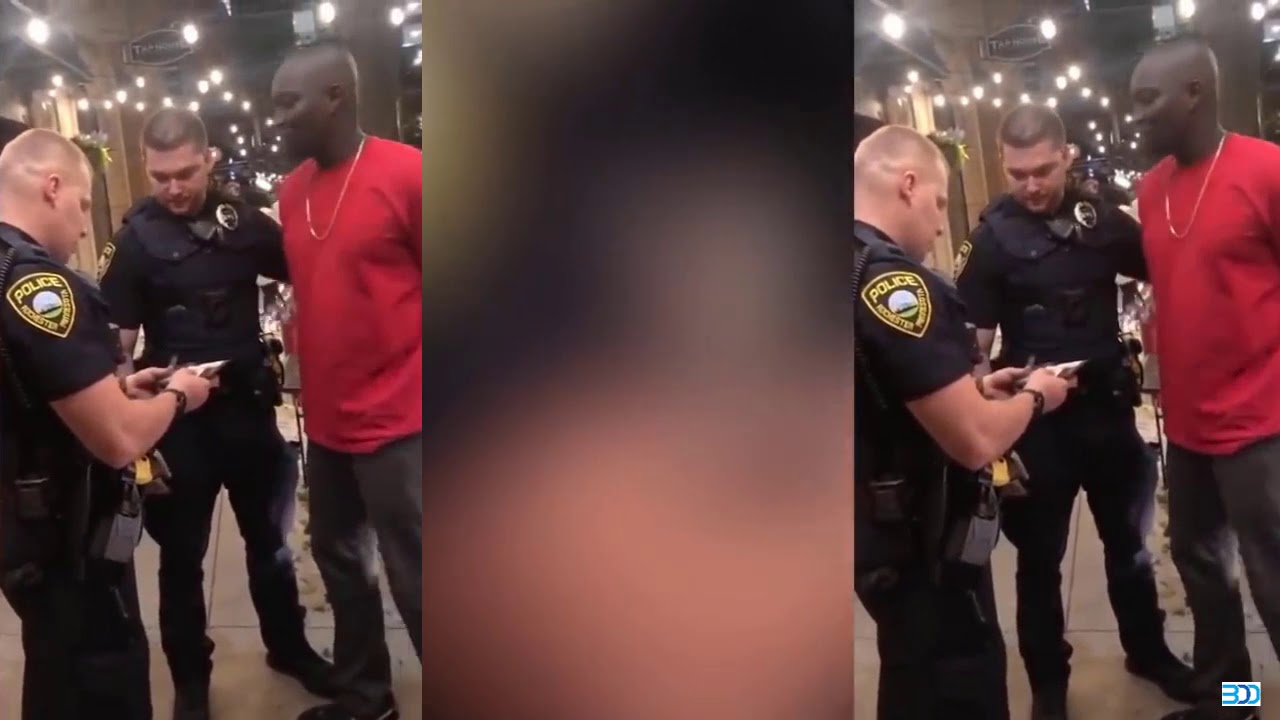 police wanted to arrest him as a black man to surprise them that he is ...