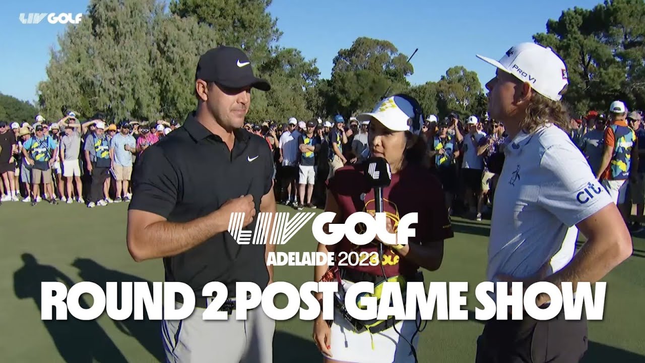 Round 2 Post Game Show | LIV Golf Adelaide - YouTube