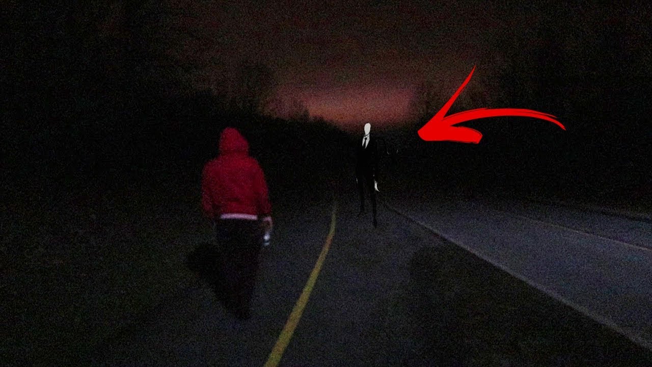 We FOUND Slender Man in REAL LIFE!! (HE'S REAL) - YouTube