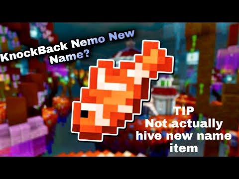 Knockback Nemo new name? (The Hive) - YouTube