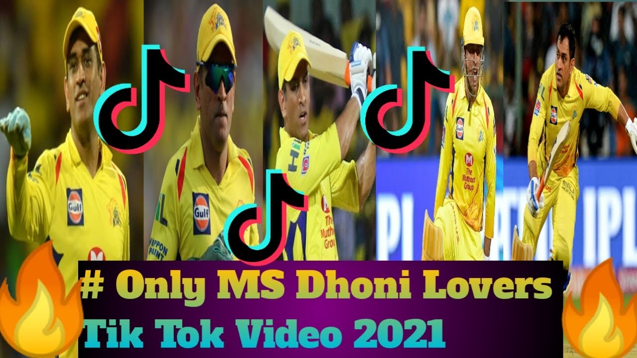 New Ipl Cricket Tik Tok Video 2021// MSD Lovers Tik Tok 2021 || Mahi ...