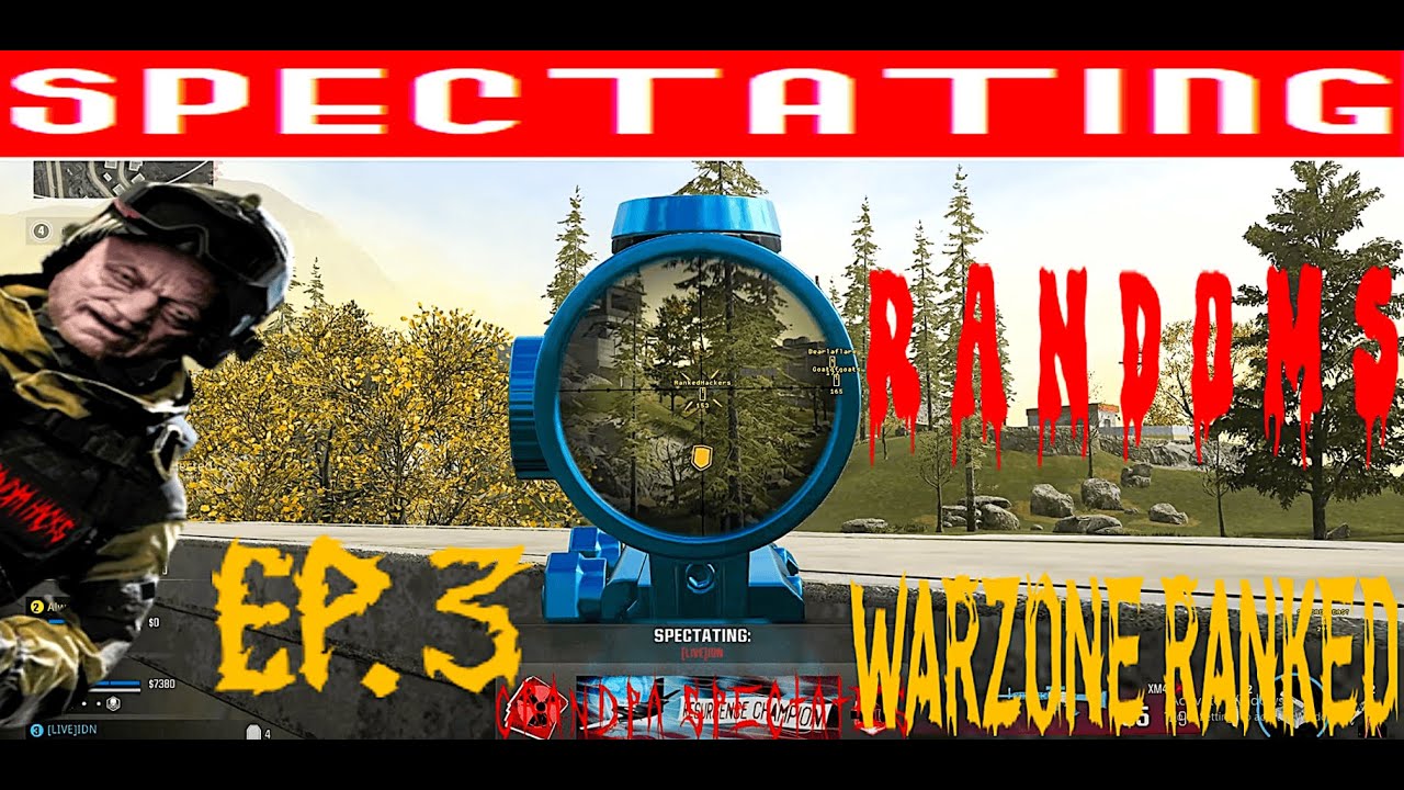 Spectating Randoms with WALL HACKS in Warzone Ranked - Episode 3 - YouTube