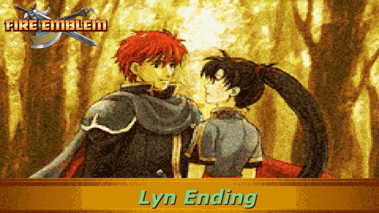 Fire Emblem: The Blazing Blade (Cutscenes) (Lyn Ending) - YouTube