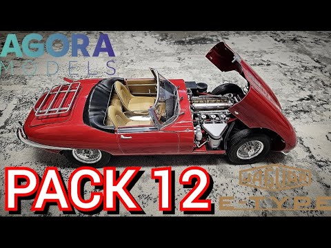 Build the 1961 E-Type #jaguar 1/8 Scale - Pack 12 by @AgoraModels with ...