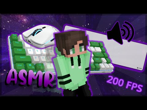 [ASMR] Keyboard and Mouse Sounds (BedWars) - YouTube