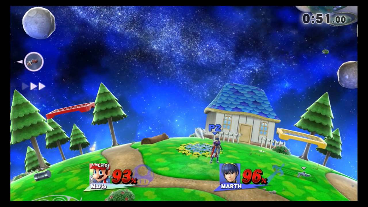 Super Smash Bros. Wii U - Egg Planet Remix - Super Mario Galaxy (Direct ...