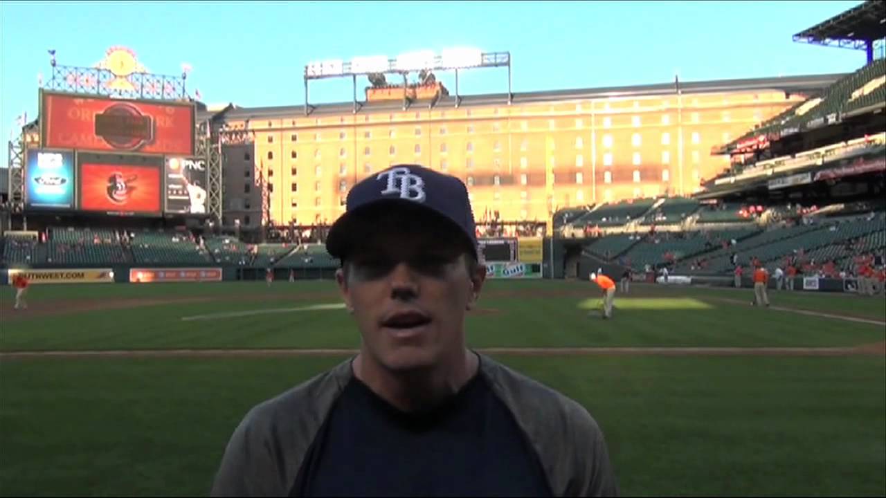 Rich Thompson: Back in Major Leagues with Tampa Bay Rays - YouTube