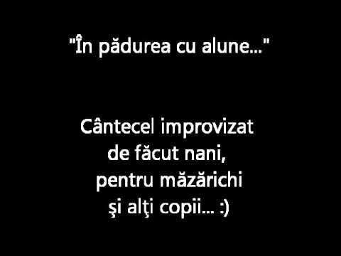 In padurea cu alune, cantecel pentru copii - YouTube