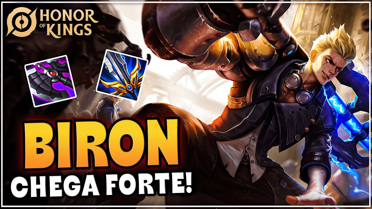 BIRON CHEGA PRA DAR TRABALHO NO TOP! HONOR OF KINGS - YouTube