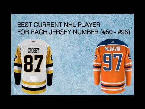 BEST CURRENT NHL PLAYER AT EACH JERSEY NUMBER - PART 2 (#50 - #98 ...