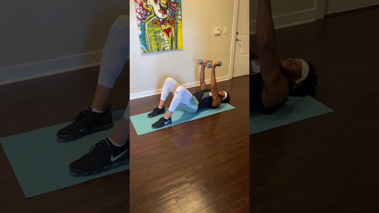 Weighted bridge to calf raise - YouTube