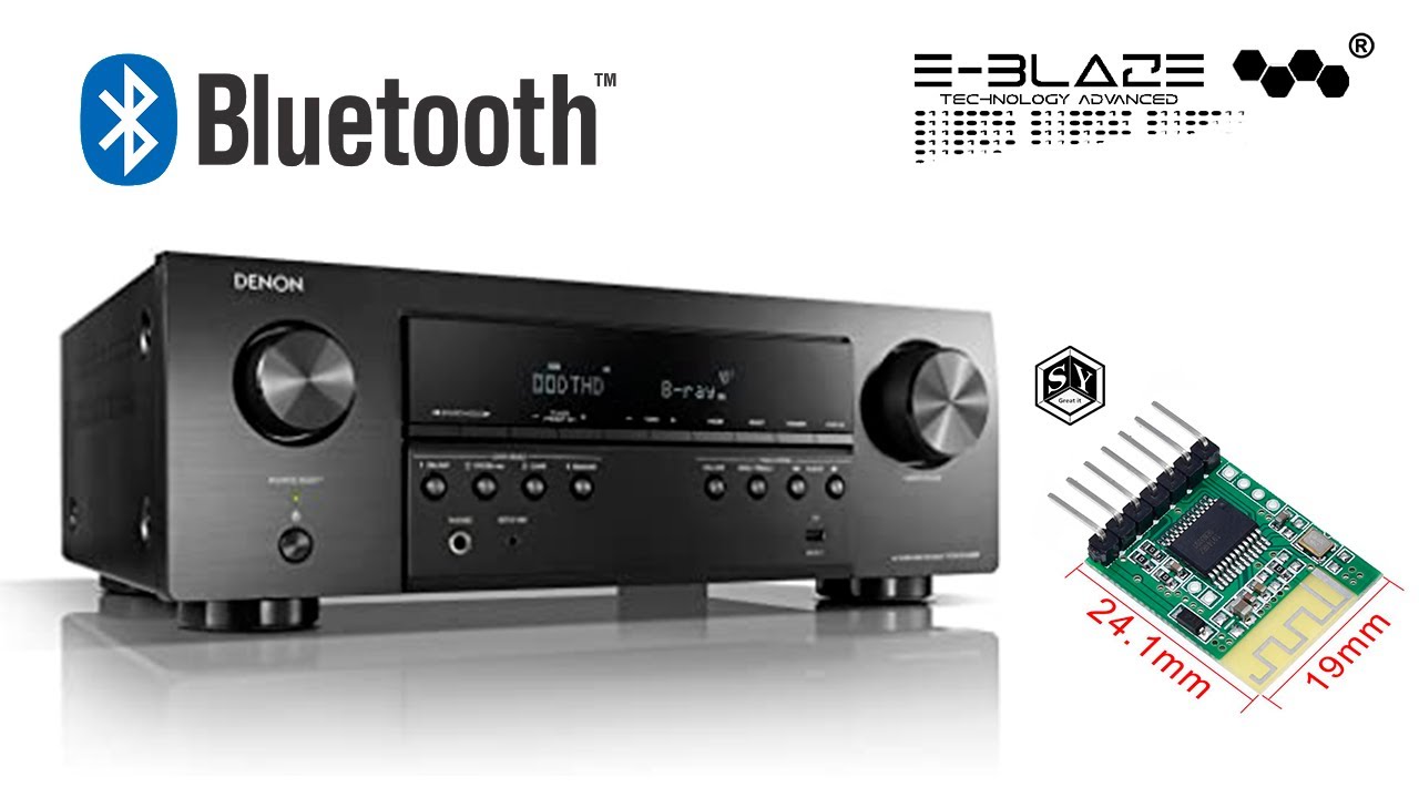 Integrar Bluetooth a Modulares, Amplificadore, AVR Receiver, Grabadoras ...