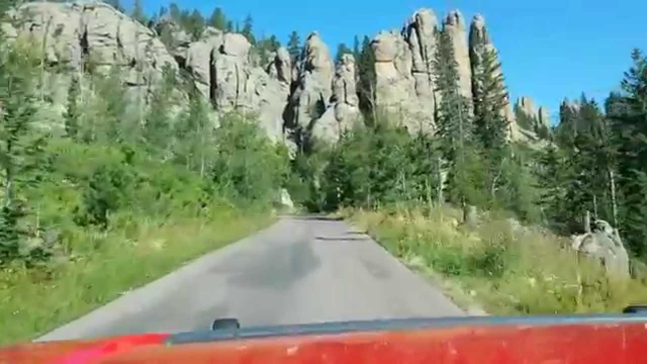 Needles Highway Black Hills South Dakota - YouTube