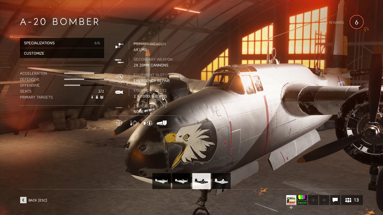 A-20 Bomber | 27-0 | Twisted steel Map | Full Game Play | Battlefield V ...