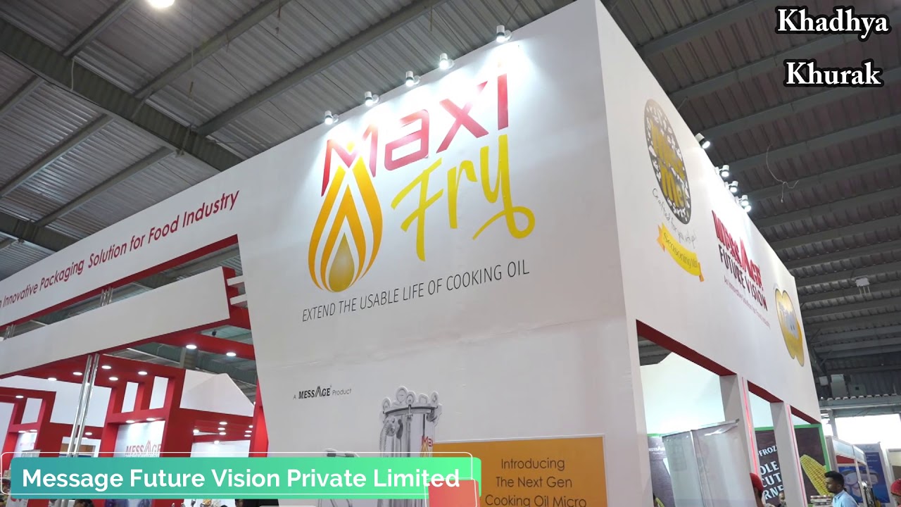 Message Future Vision Private Limited - Dhoraji At Khadhya Khurak Exhibition 2018 - YouTube